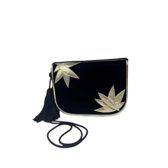 Saint Laurent Pre-owned Schultertasche aus Samt - - Pre-owned - Damen - Schwarzk - ONE SIZE