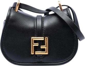 Fendi Sac bandouli&egrave;re mini Pre-owned - Femme - Pre-owned - Noir - Taille: ONE Size