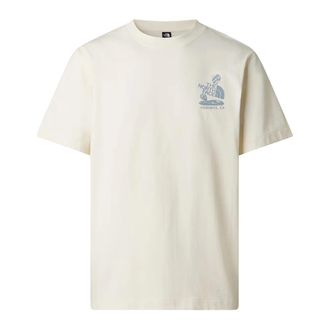 The North Face Stones Relaxed Kurzarm-T-Shirt - - Sport - Herren - Wei&szlig; - XS