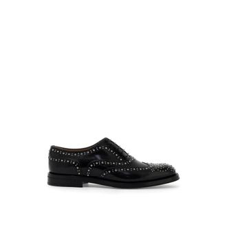 Churchs Oxford Brogue mit Nieten - - Shoes - Damen - Schwarzk - 38 EU