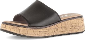 Gabor Damen Pantoletten, Frauen Slipper,Moderate Mehrweite (G),Schlupfschuhe,schluepfschuhe,Slip-ons,Backless Slipper,schwarz,38.5 EU / 5.5 UK