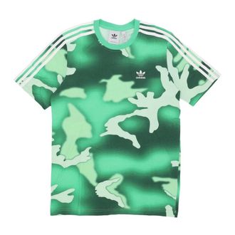 adidas Homme, Tops, Vert, Taille: XS T-shirt imprimé camouflage intégral Graphics Adidas