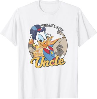 Disney DuckTales Scrooge McDuck Worlds Best Uncle T-Shirt