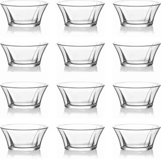 LAV Glasschale Dip & Salat Dessertschale 250 ml 12 Stück