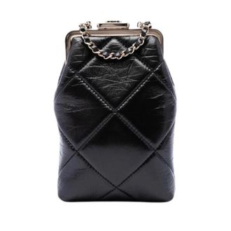 Chanel Pre-owned Quilted Lambskin Crossbody - - Pre-owned - Damen - Schwarzk - ONE SIZE