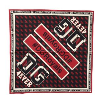 Dolce & Gabbana Homme, Accessoires, Multicolore, Taille: ONE Size Foulard Carr&eacute;