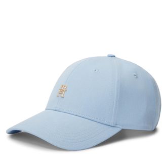 Tommy Hilfiger Cap Tommy Hilfiger Elevated Chic AW0AW17631 Himmelblau