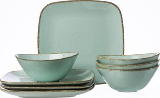 Ritzenhoff & Breker Tafelservice Casa, 8-teilig, Blau, 33 x 33 x 18 cm