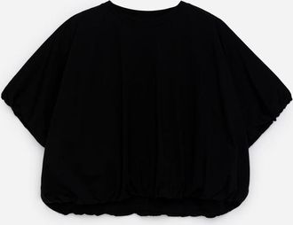 Arket Ballon-T-Shirt -Schwarz
