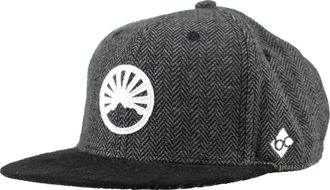 Bavarian Caps BC Cap Gipfelst&uuml;rmer Tweed Snap DUNKELGRAU