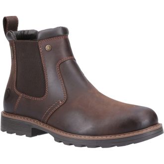 Cotswold Leafield Leder Herrenbraune Stiefel