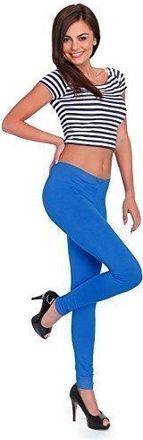 FUTURO FASHION Legging Long - Sport - Nombreuses Couleurs - 8391 - Bleu Roi - 46 (3XL)