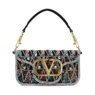 Valentino Garavani Loc&ograve; Small Schultertasche - - Bags - Damen - Mehrfarbig - ONE SIZE