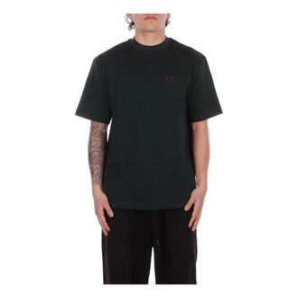 Fred Perry Herren, Oberteile, Gr&uuml;n, MGr&ouml;&szlig;e