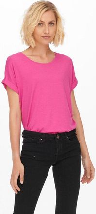 Only T-Shirt 15106662 Rosa Regular Fit