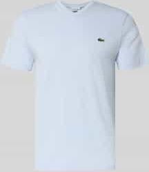 Lacoste Regular Fit T-Shirt aus reiner Baumwolle