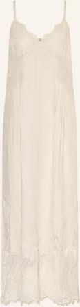 AllSaints Allsaints Leinenkleid Samia Mit Spitze weiss