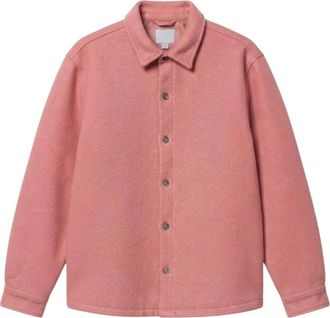 Edwin Trent Padded Overshirt LS - - Jackets - Herren - Rosa - M
