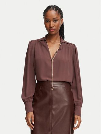 Rinascimento Rinascimento Bluse CFC0125721003 Braun Regular Fit