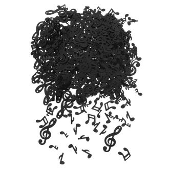 NUOBESTY Musiknoten Konfetti Schwarze Notenschl&uuml;ssel Streudeko f&uuml;r Party Hochzeit Geburtstag Shower Festival Tischdekoration