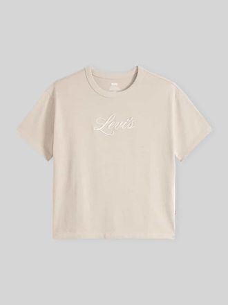 Levi's Relaxd Fit T-Shirt aus reiner Baumwolle mit Label-Stitching