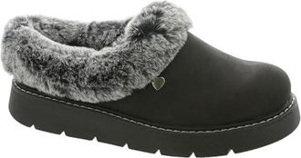 Skechers Pantoufles Keepsakes Lite Cozy Blend pour femme, Bordure noire., 39.5 EU