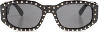 Versace Homme, Accessoires, Noir, Taille: 53 MM Medusa Biggie Lunettes de soleil