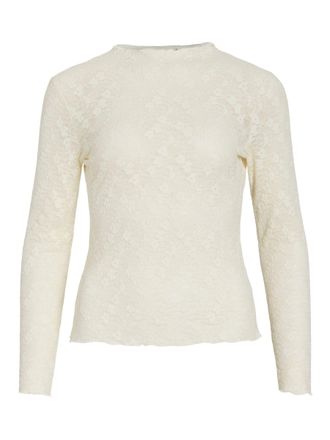 Vila Vifay Funnel Neck L/S Top - Noos