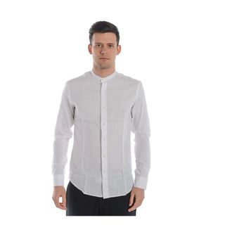 Daniele Alessandrini Homme, Chemises, Blanc, Taille: XL Blouses Chemises