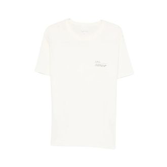 A.P.C. T-Shirt Manches Courtes - - Tops - Herren - Wei&szlig; - L