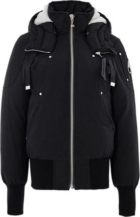 Moose Knuckles Femme, Vestes, Noir, Taille: 38 FR Giubbino Bomber Imbottito