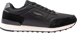 Kappa Sneaker f&uuml;r Herren, Wildleder, Flach (Schwarz)
