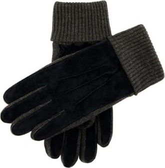 Dents Gants pour hommes bleu marine Kendal, anthracite, taille M