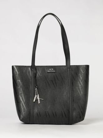 A|X Armani Exchange Sac Port&eacute; &eacute;paule Femme couleur Noir