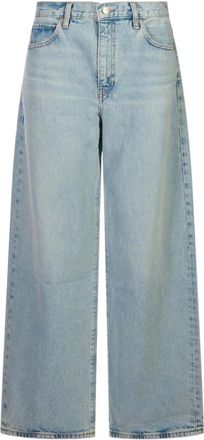 Frame Denim Femme, Jeans, Bleu, Taille: W27 The Bow Wide Jeans