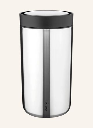 Stelton Stelton Thermobecher To Go Click silber