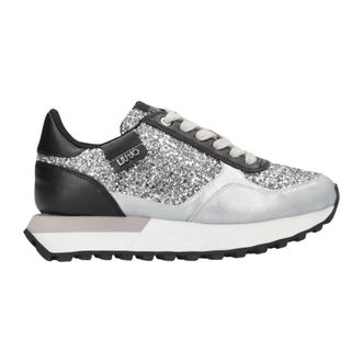 Liu Jo Sneakers mit vollem Glitzer - - Shoes - Damen - Grau - 36 EU