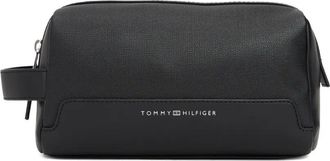 Tommy Hilfiger trousse de toilette &agrave; fermeture zipp&eacute;e - Noir