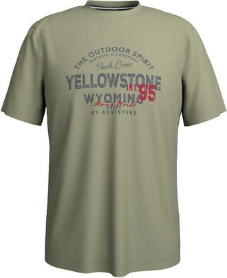 Man's World Rundhalsshirt Neue Kollektion! mit Print