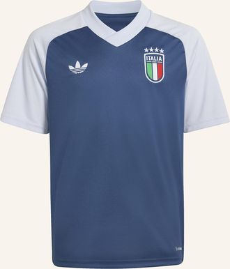 adidas Italien 26 Kids Pre-Match Ausw&auml;rtstrikot blau