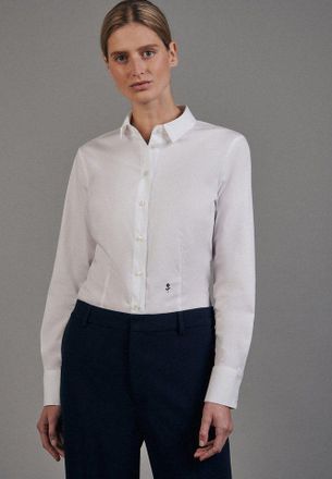 Seidensticker Klassische Bluse 1/1 Kragen Uni