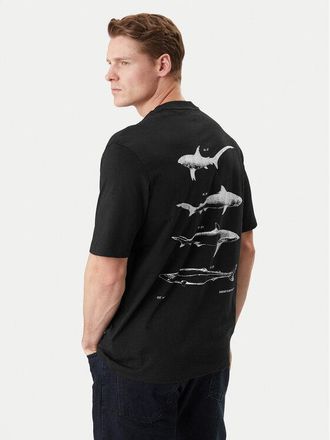 HUGO BOSS T-Shirt Nofishix 50554370 Schwarz Regular Fit
