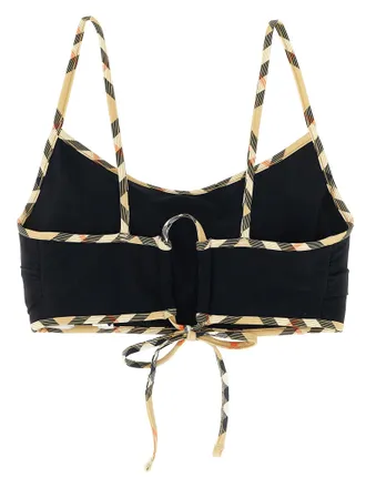 Burberry Starla Bikini Top - Black