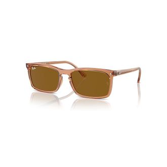 Ray-Ban Rb4435 Sonnenbrillen Braun Transparent Fassung Braun Glas 59-18
