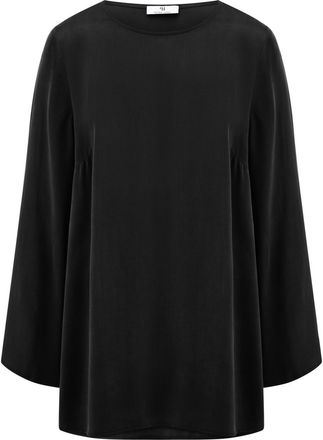 Peter Hahn Long-Bluse zum Schlupfen Peter Hahn schwarz