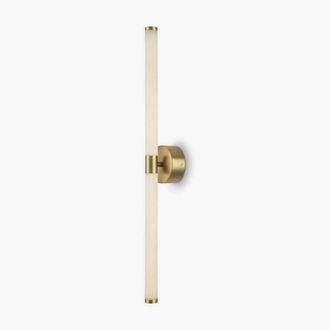 Maytoni [GEBRAUCHT] B-Ware Maytoni Led Wandleuchte Wandlampe Axis Led Goldfarben H&ouml;he 63 Cm Lampe Leuchte