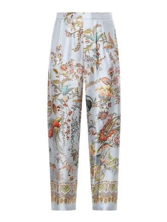 Etro Pantalons D&eacute;contract&eacute;s - Bleu