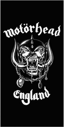 Motörhead Badetuch - England Logo -75 x 150 cm