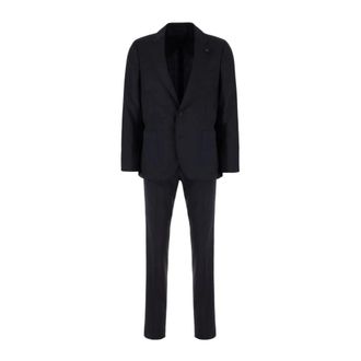 Lardini Iconic Drop 7 Anzug - - Suits - Herren - Blau - 3XL