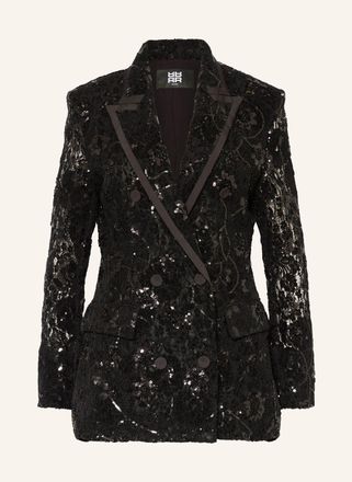 Riani Riani Spitzenblazer Mit Pailletten schwarz